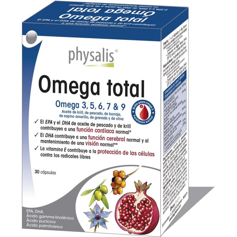 OMEGA TOTAL 30 CAPS - Distribuciones Dietéticas el labrador B2B
